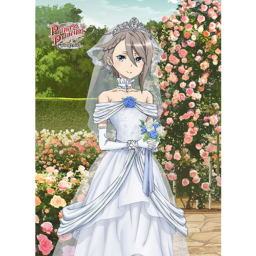[プリンセス・プリンシパル Crown Handler]描き下ろしB2タペストリー（アンジェ／ウエディング）